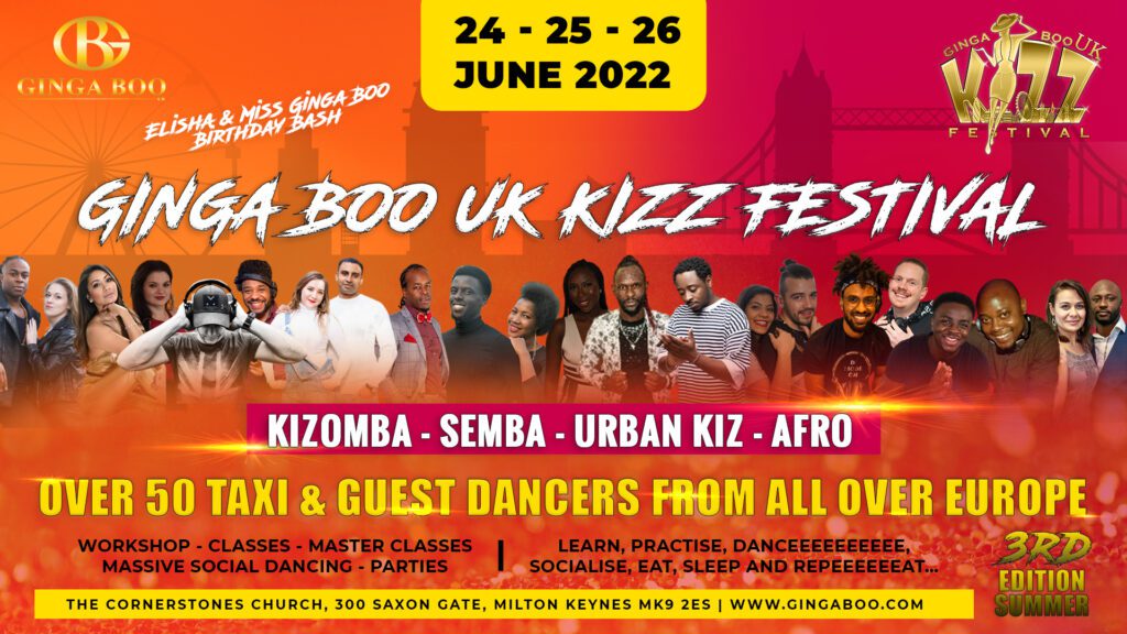 GingaBoo - Kizomba, Semba, Urban Kiz classes in London