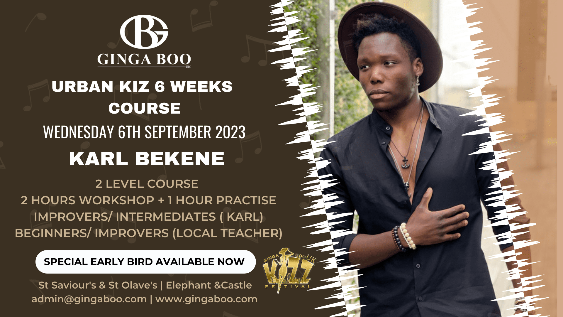 GingaBoo - Kizomba, Semba, Urban Kiz classes in London